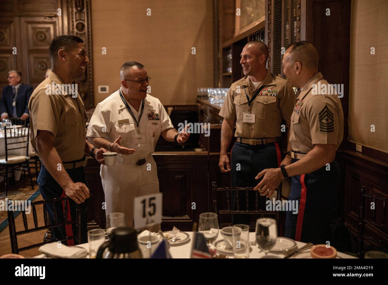 U.S. Marine Corps Col. Sean P. Dynan, commanding officer of the 15th ...