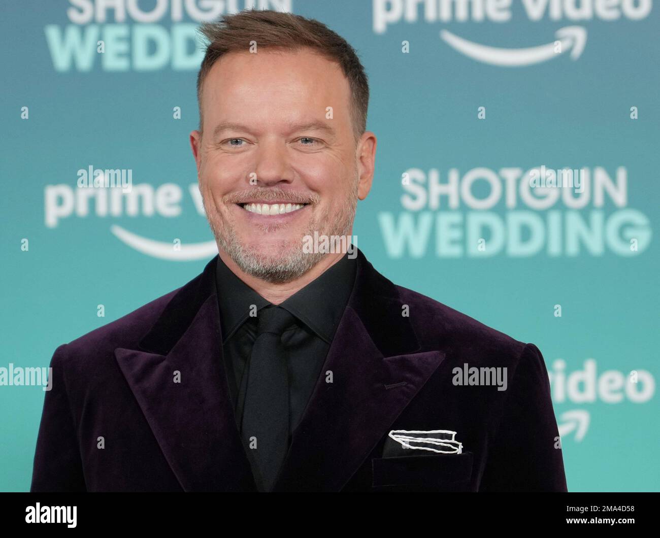 Jason Moore arrives at the Prime Video's SHOTGUN WEDDING Los Angeles ...