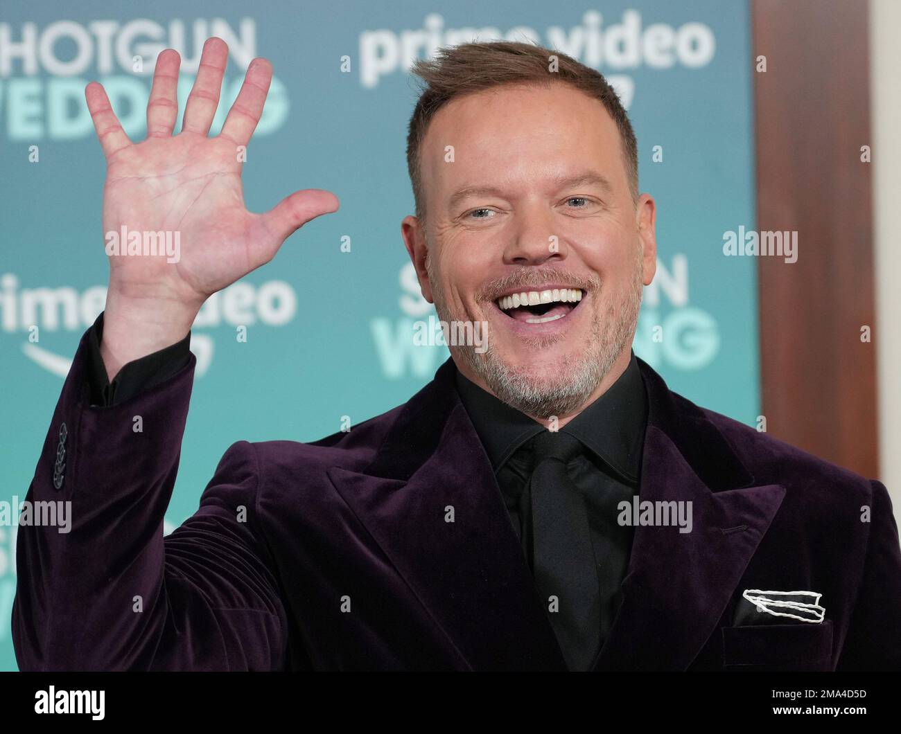 Jason Moore arrives at the Prime Video's SHOTGUN WEDDING Los Angeles ...