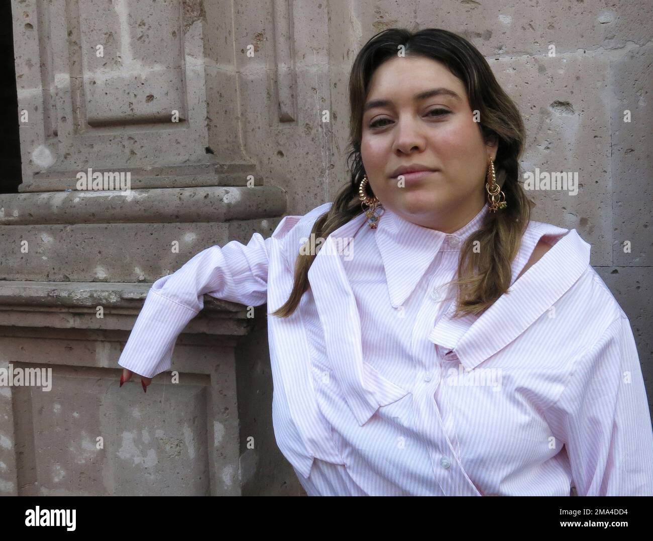 Actor Paloma Petra of the film "El norte sobre el vacío" (Northern ...