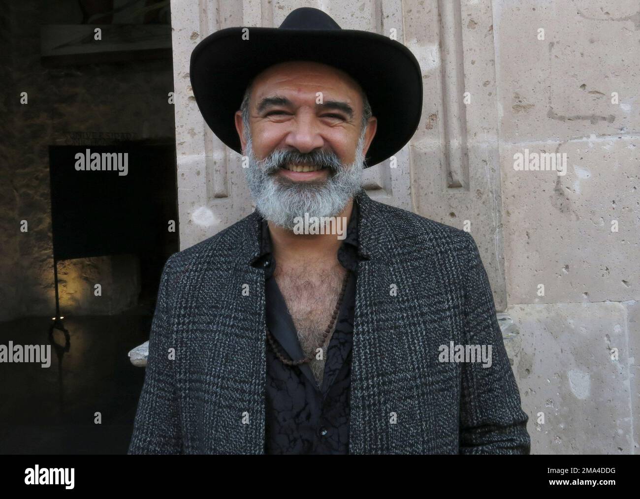 Actor Gerardo Trejoluna of the film "El norte sobre el vacío" (Northern ...