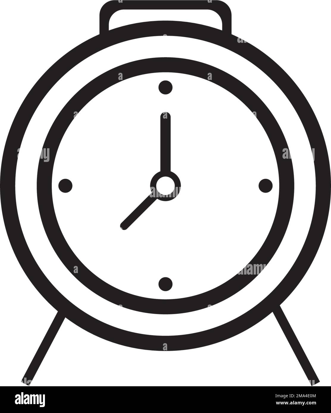 Vintage clock graphic hour hi-res stock photography and images - Alamy