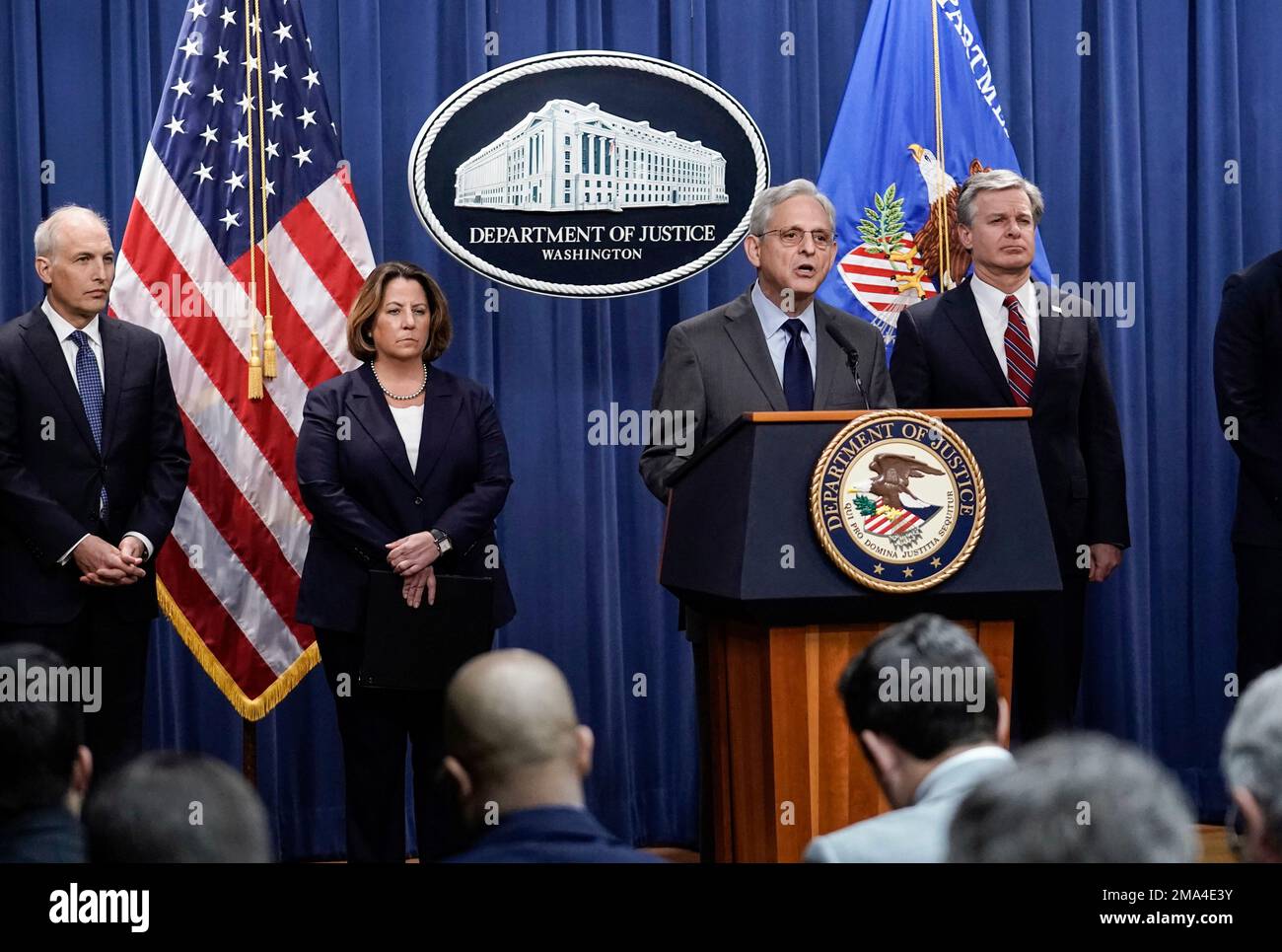 From left, Assistant Attorney General for National Security Matthew ...