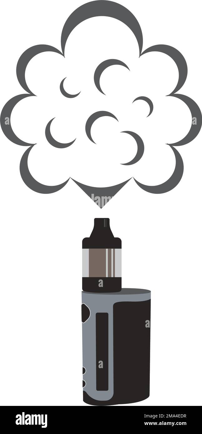 Vaping logo.vector illustration template design Stock Vector Image ...