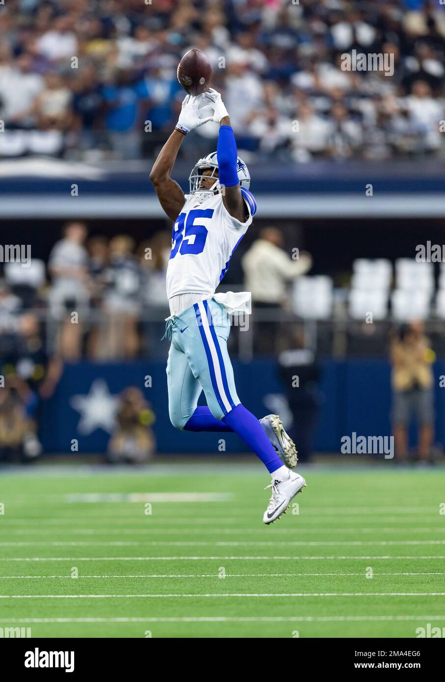 Dallas Cowboys wide receiver Noah Brown (85) is seen during an NFL ...