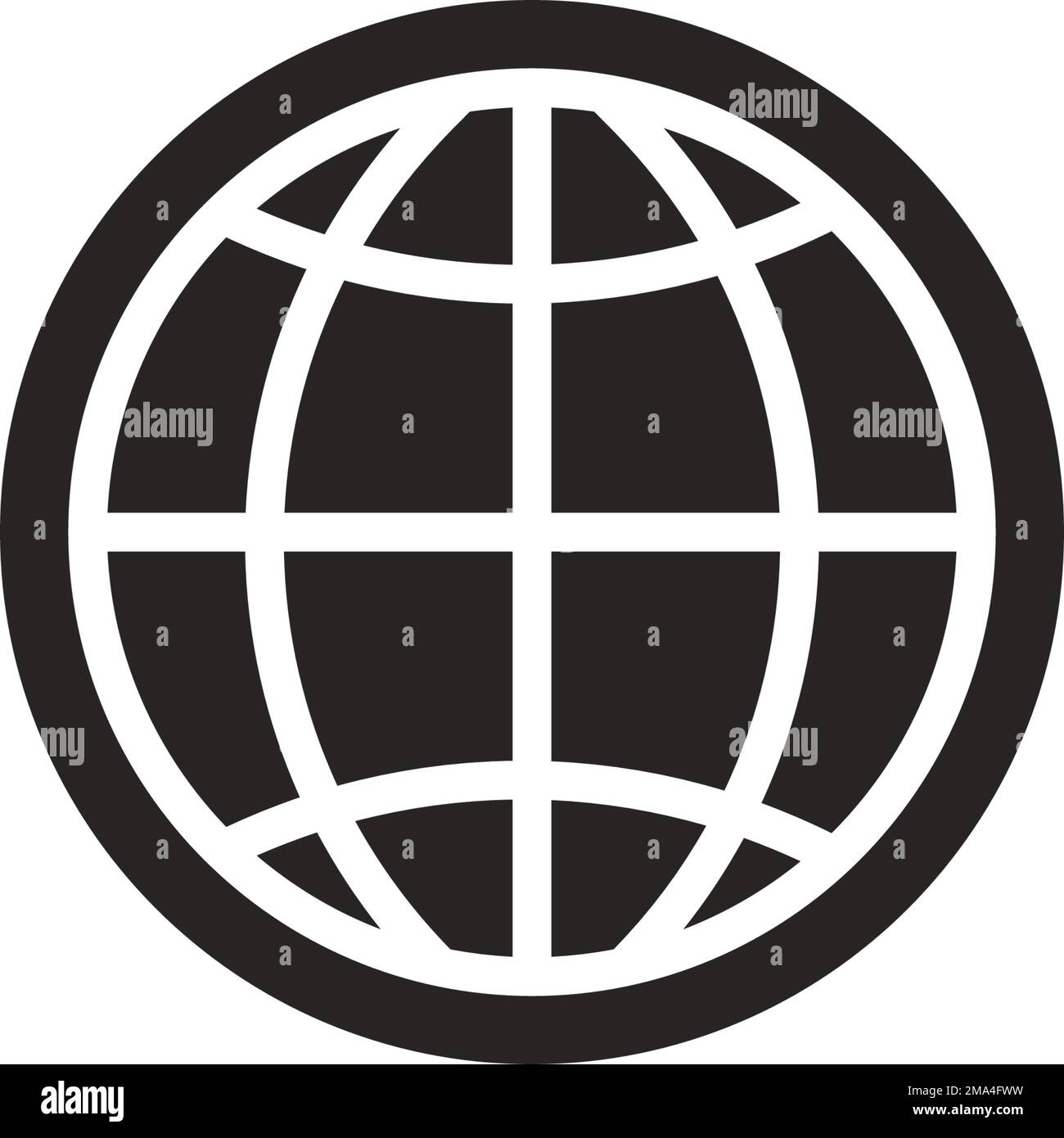 Globe logo vector illustration template design Stock Vector Image & Art ...