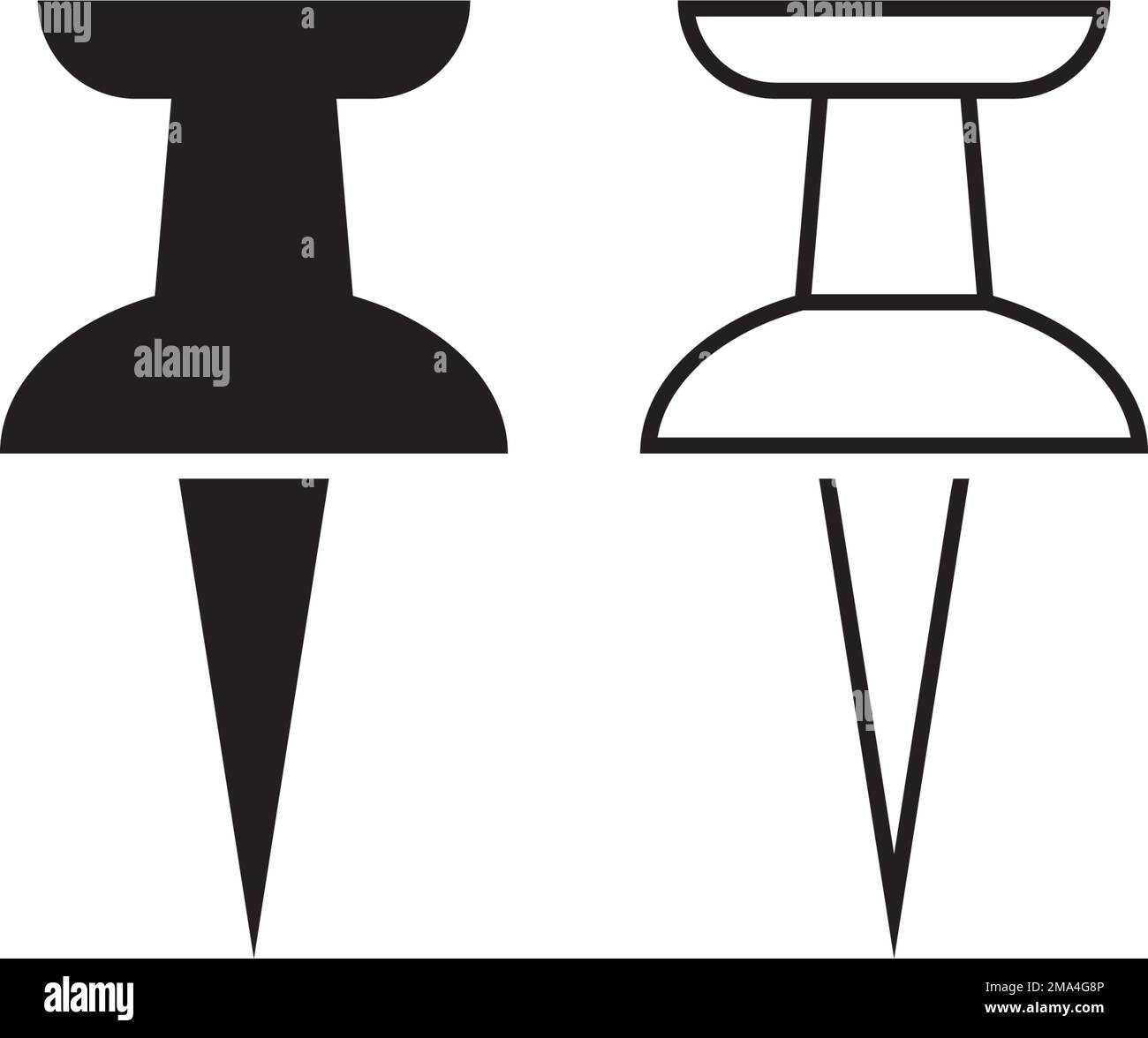 Pin icon. vector illustration symbol design Stock Vector Image & Art ...