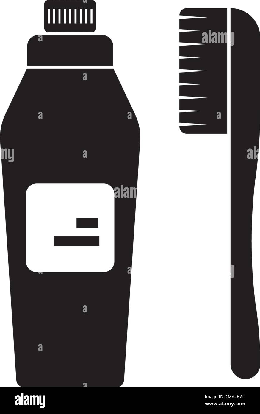 toothpaste icon. vector illustration simple design Stock Vector Image ...