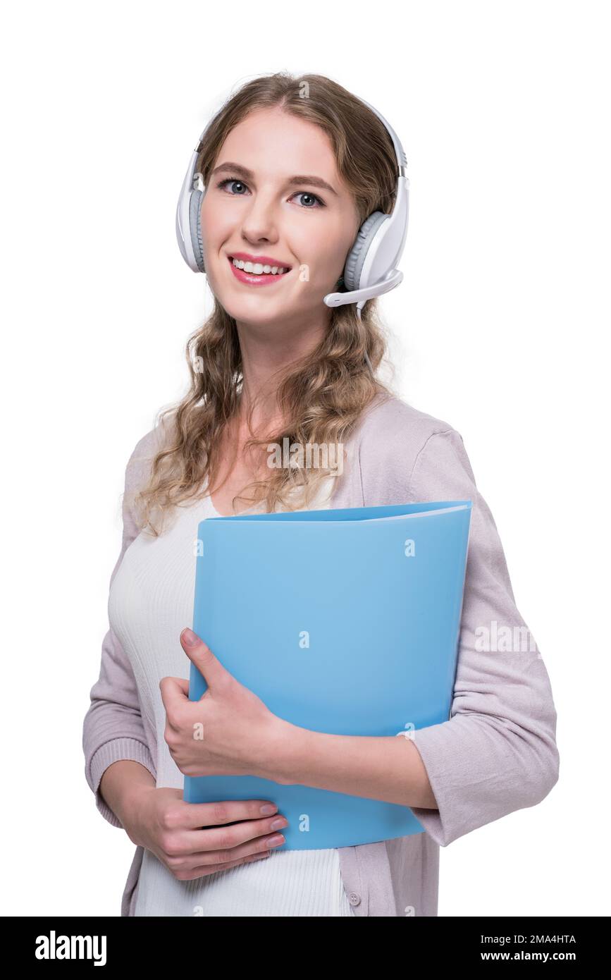Happy female foreign teachers Stock Photo - Alamy