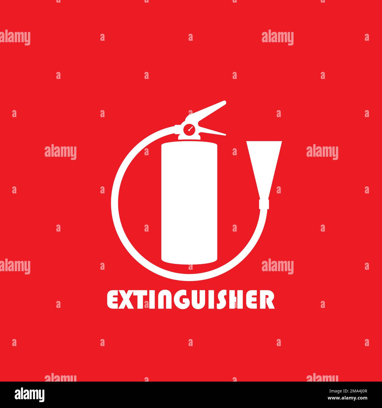 Firefighting equipment illustration vector hi-res stock photography and ...