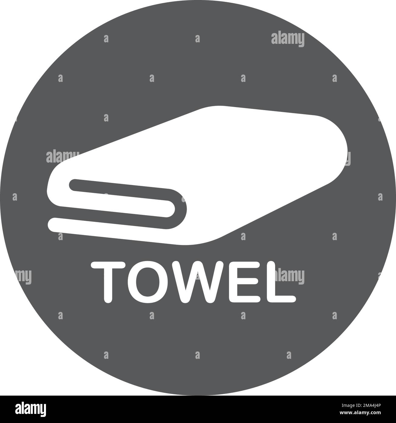 Simple icon clean towel hi-res stock photography and images - Alamy