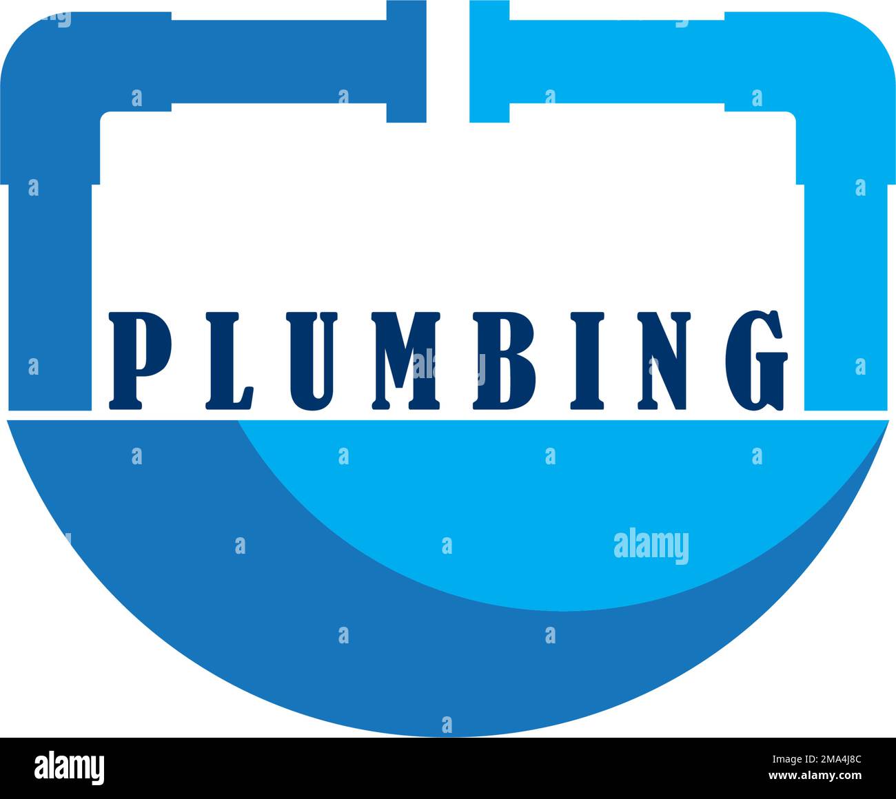 Plumbing logo. vector illustration template design Stock Vector Image ...