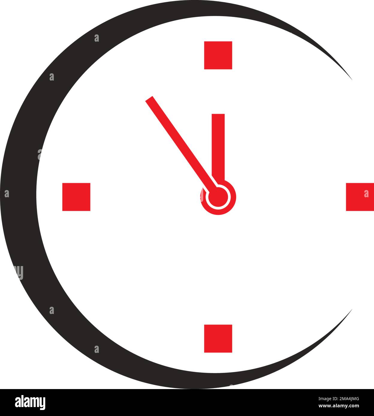 Clock Icon Vector Illustration Template Design Stock Vector Image And Art Alamy
