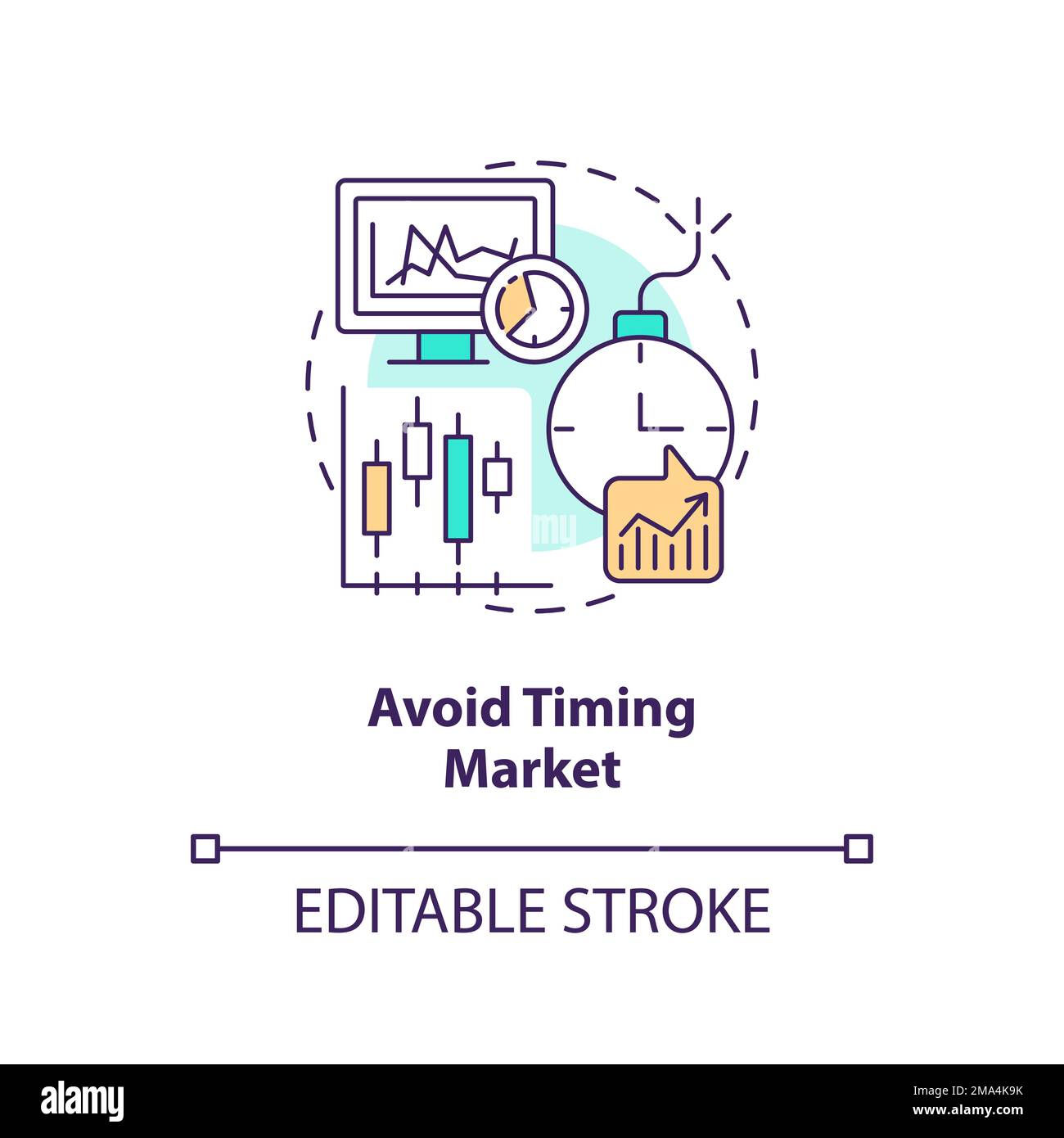 Avoid timing market concept icon Stock Vector Image & Art - Alamy Avoid timing market concept icon Stock Vector Image & Art - Alamy