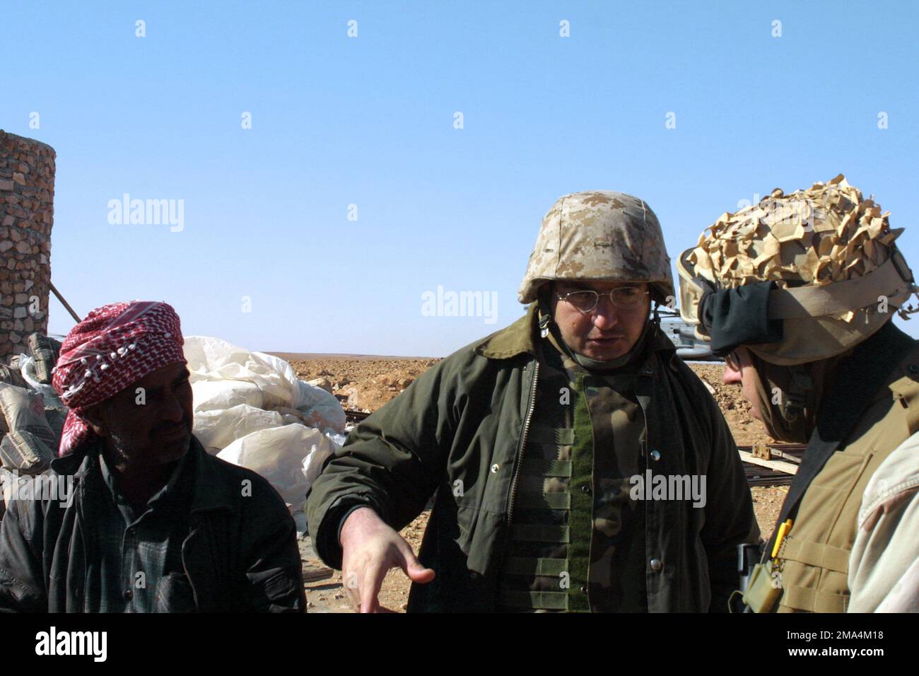 Iraqi syrian border fort hi-res stock photography and images - Alamy