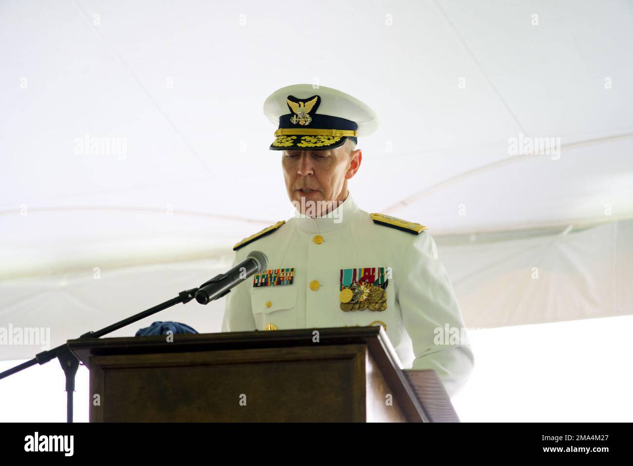 Vice Adm. Kevin Lunday, the new commander of U.S.Coast Guard Atlantic ...