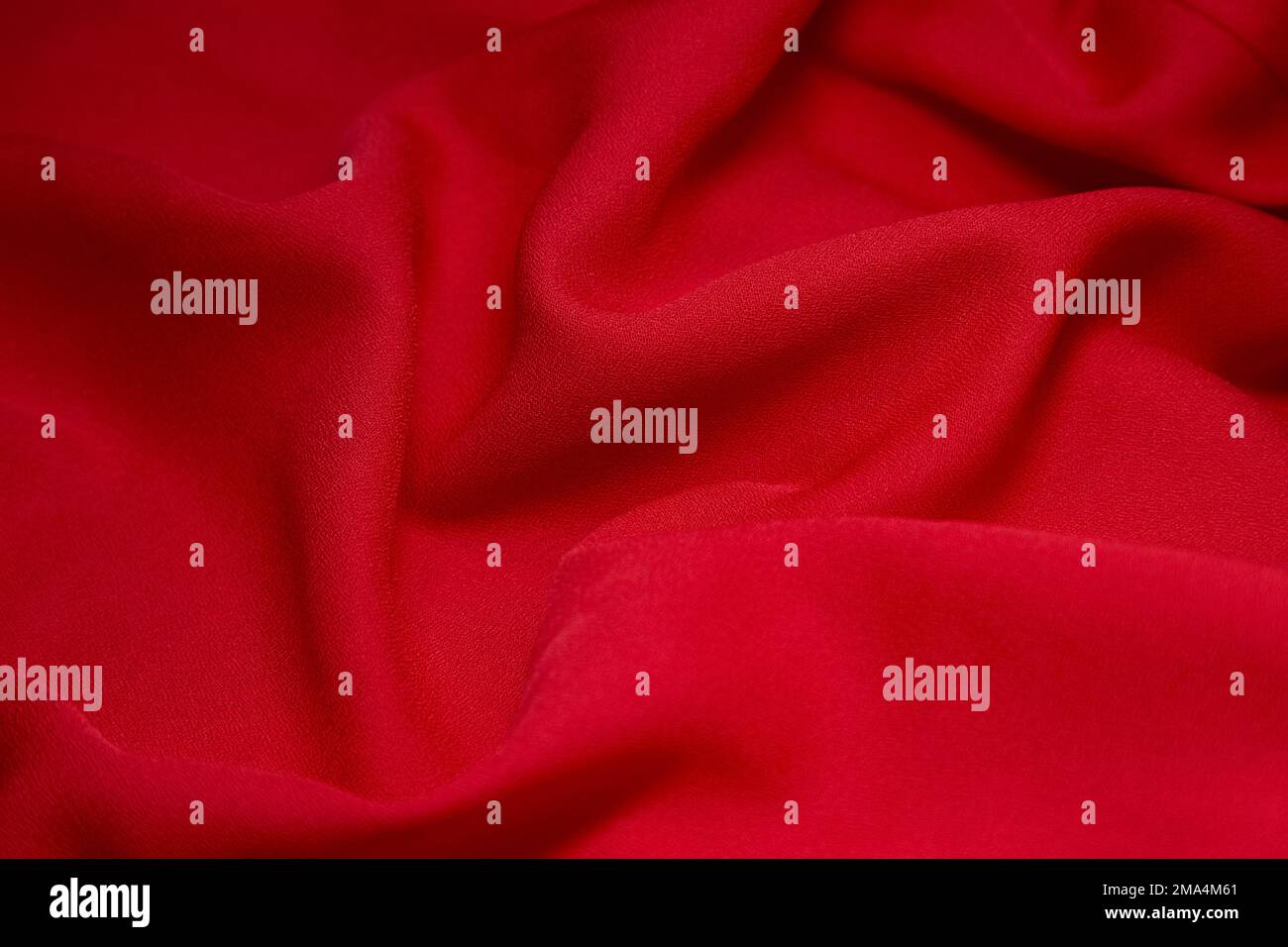 Red Cotton Fabric Texture