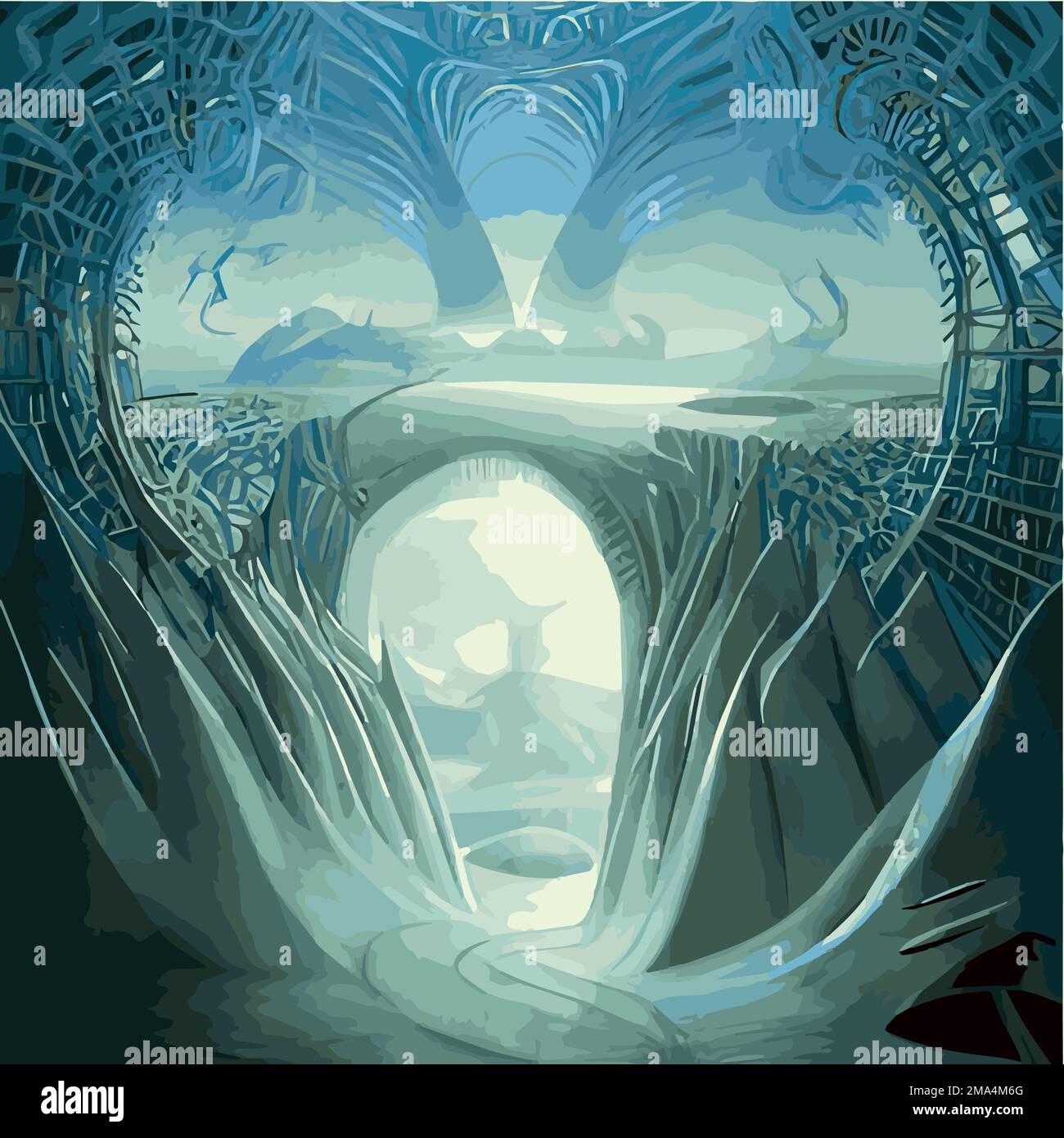 Sci fi environment Stock Vector Images - Alamy