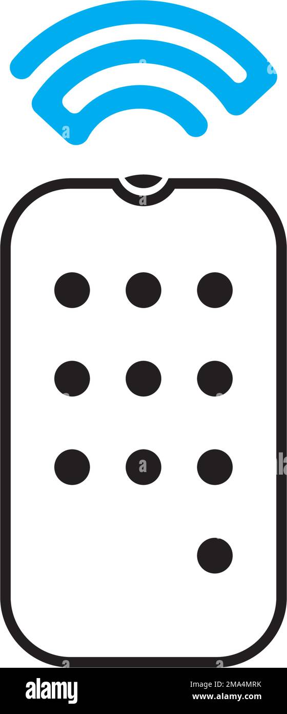 Remote icon vector illustration symbol design Stock Vector Image & Art ...