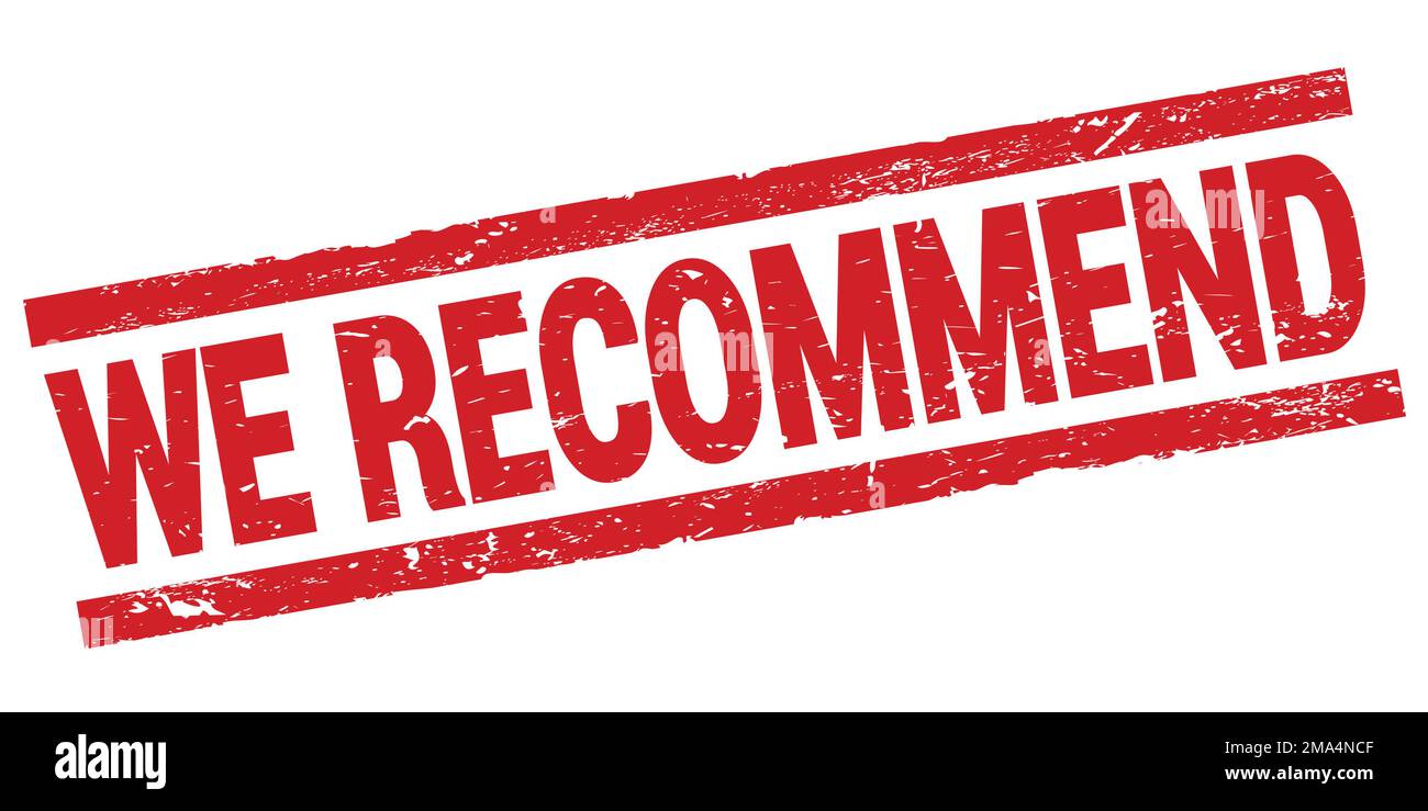 Recommend word hi-res stock photography and images - Alamy