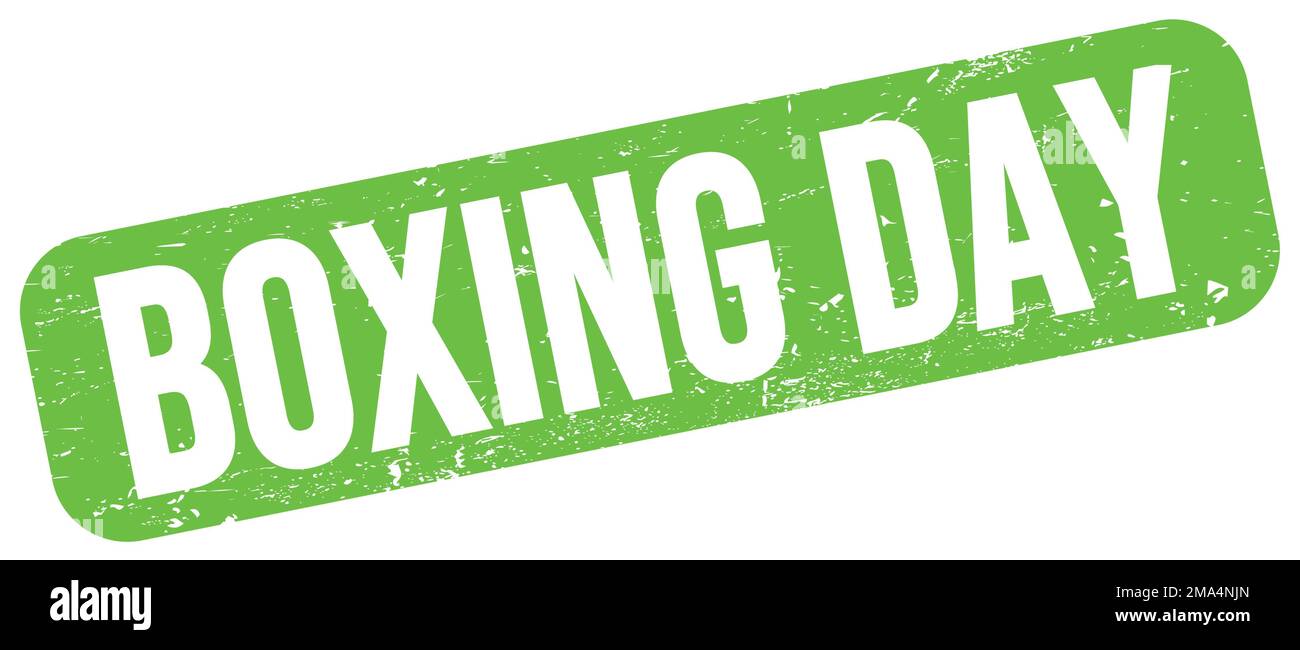Boxing day stamp hi-res stock photography and images - Alamy