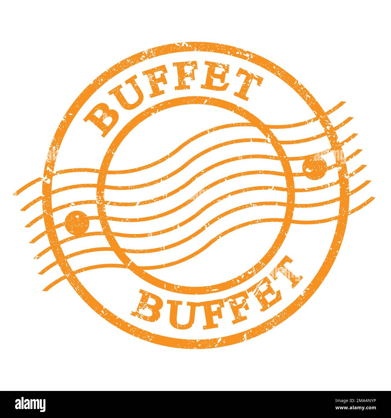 Buffet stamp hi-res stock photography and images - Alamy