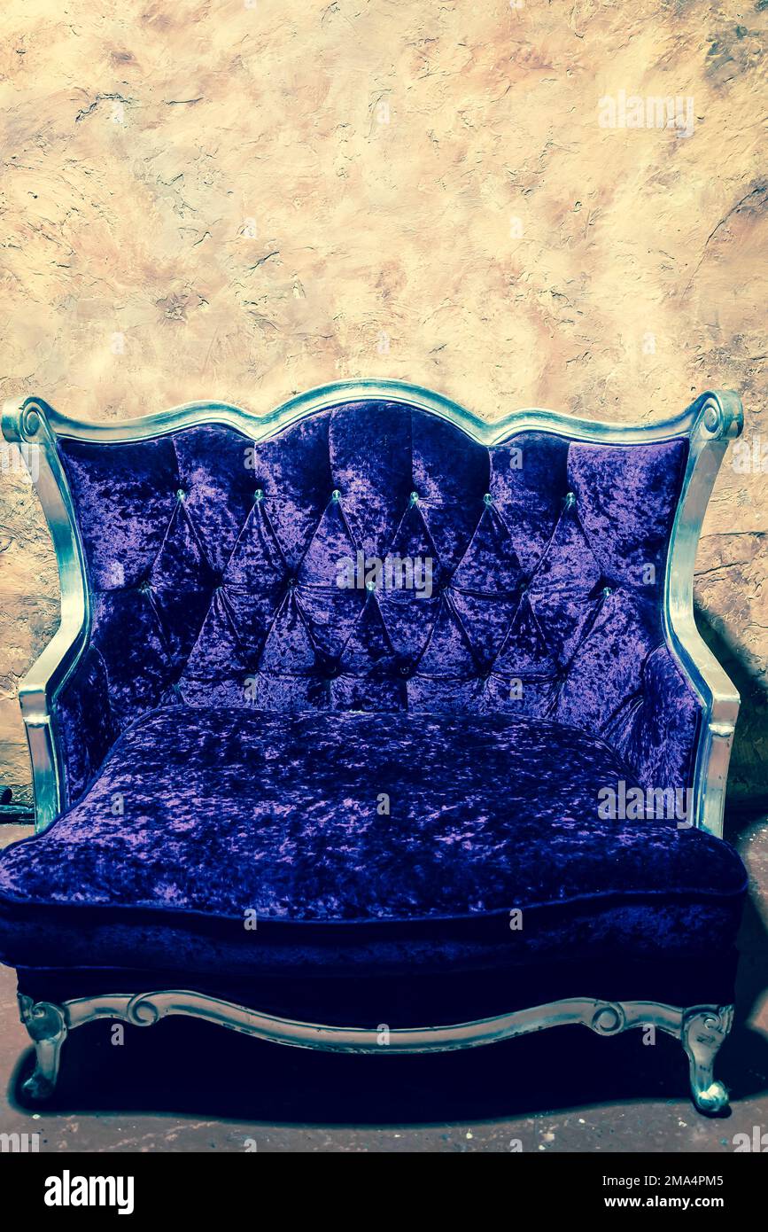 Strange old sofa Stock Photo - Alamy