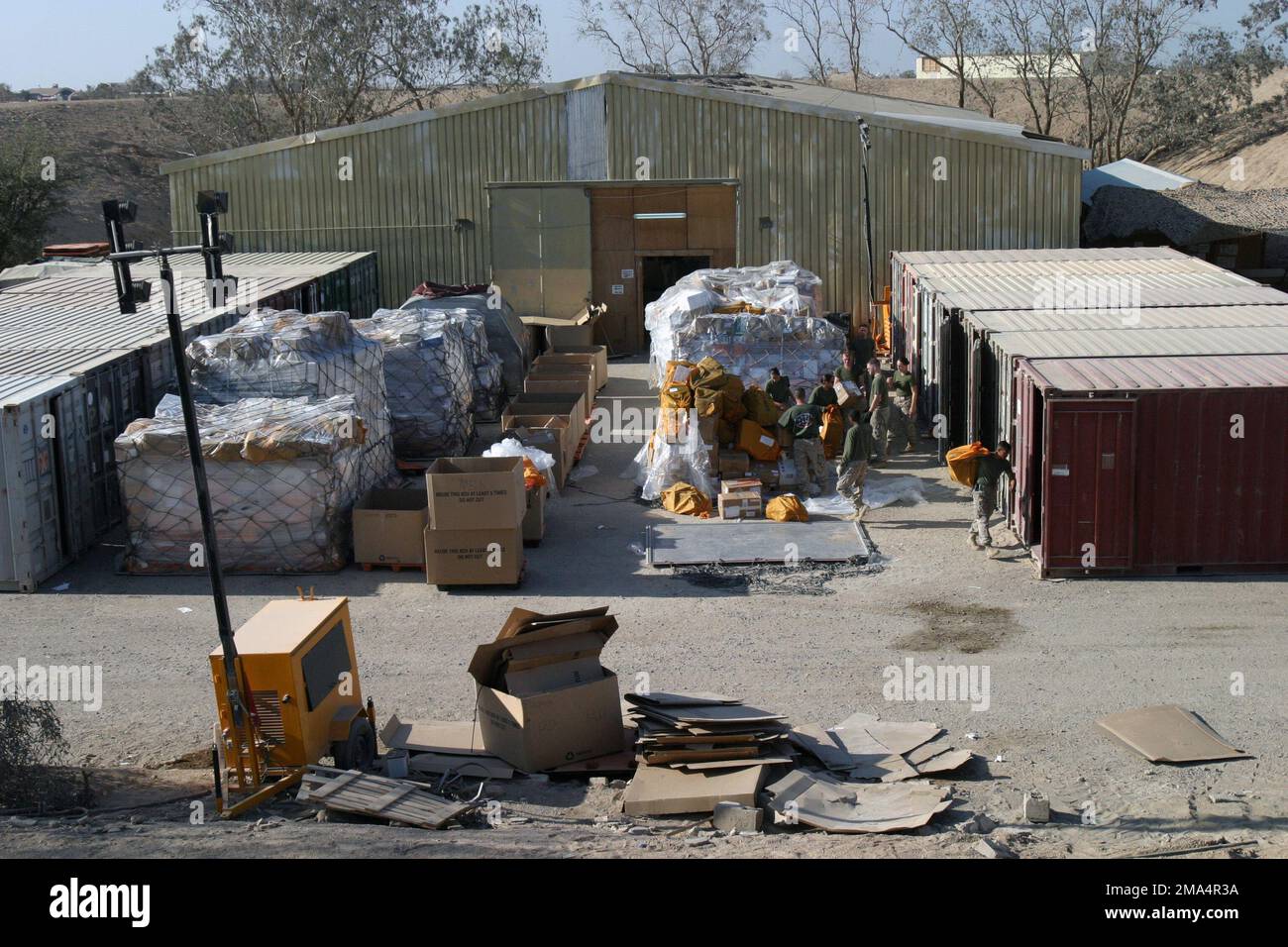 041207-M-3658J-001. Base: Camp Taqaddum State: Al Anbar Country: Iraq ...