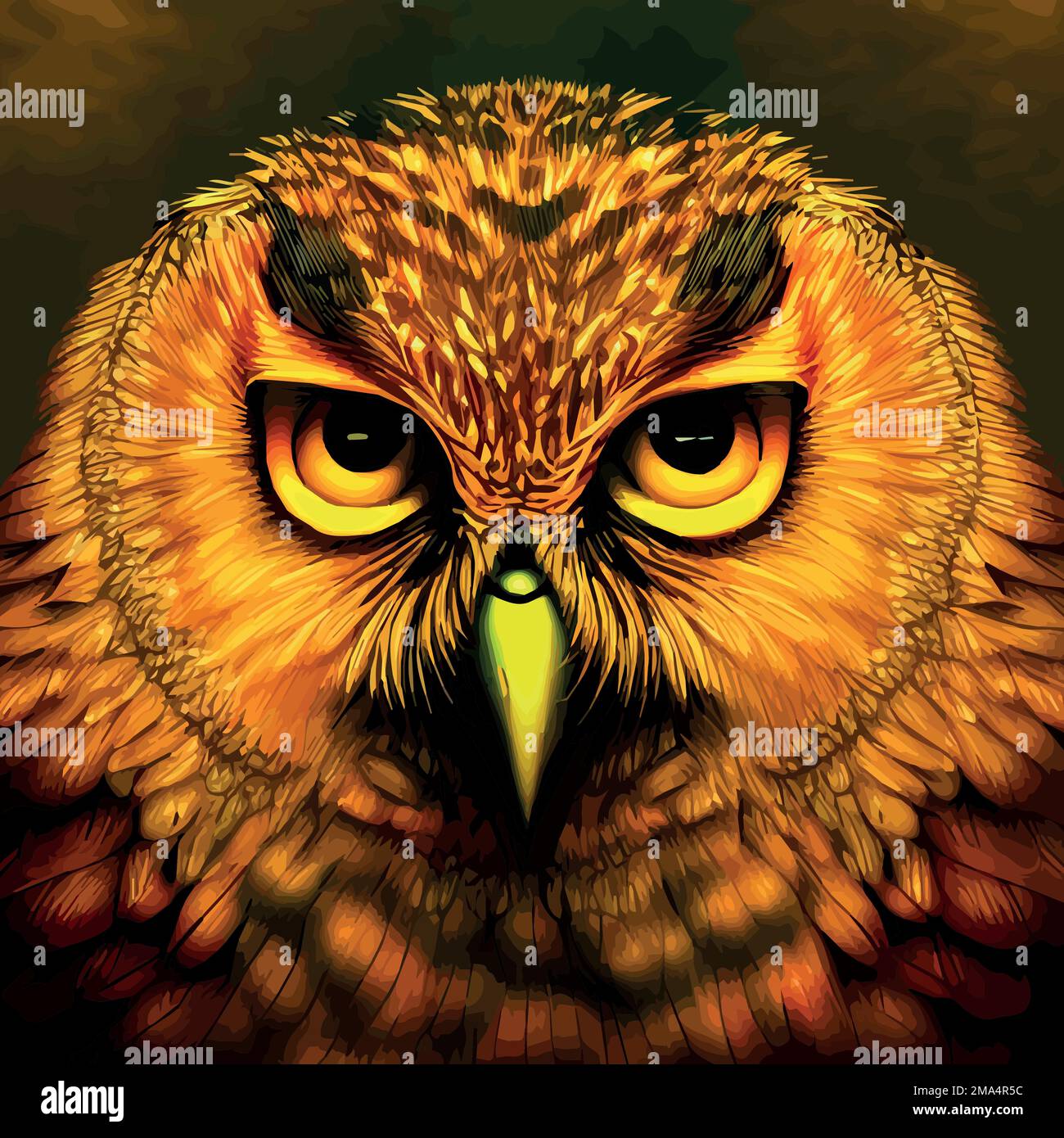 Birds eye view of forest Stock Vector Images - Alamy