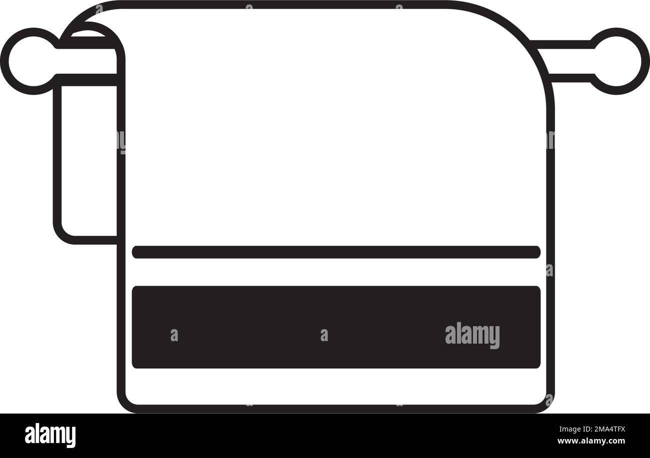 Towel logo vector illustration template design Stock Vector Image & Art ...