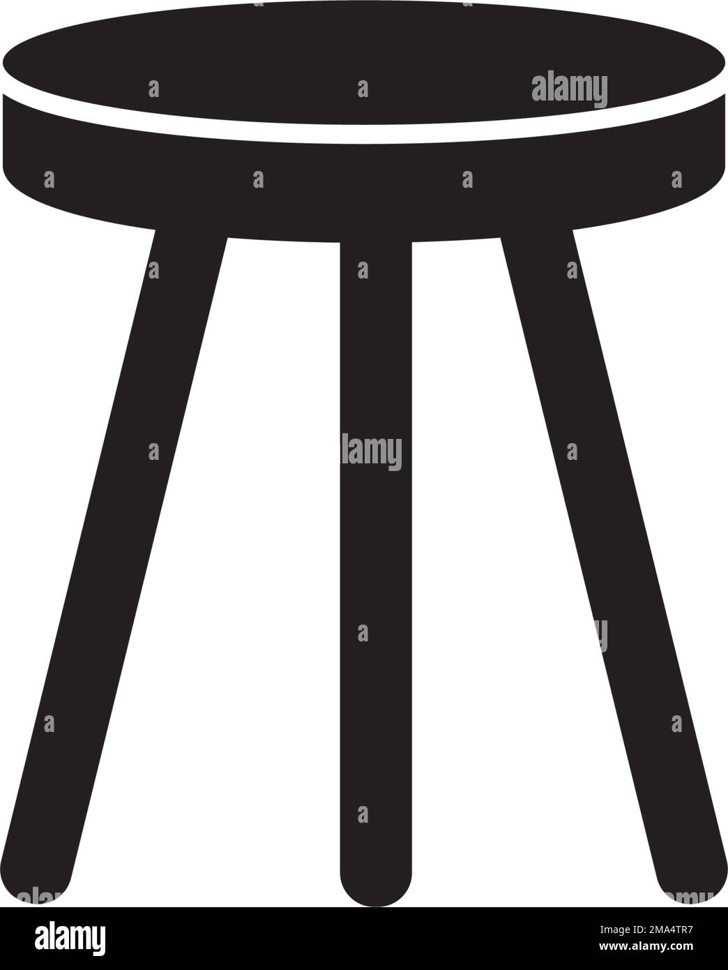 Stool icon vector illustration symbol design Stock Vector Image & Art ...