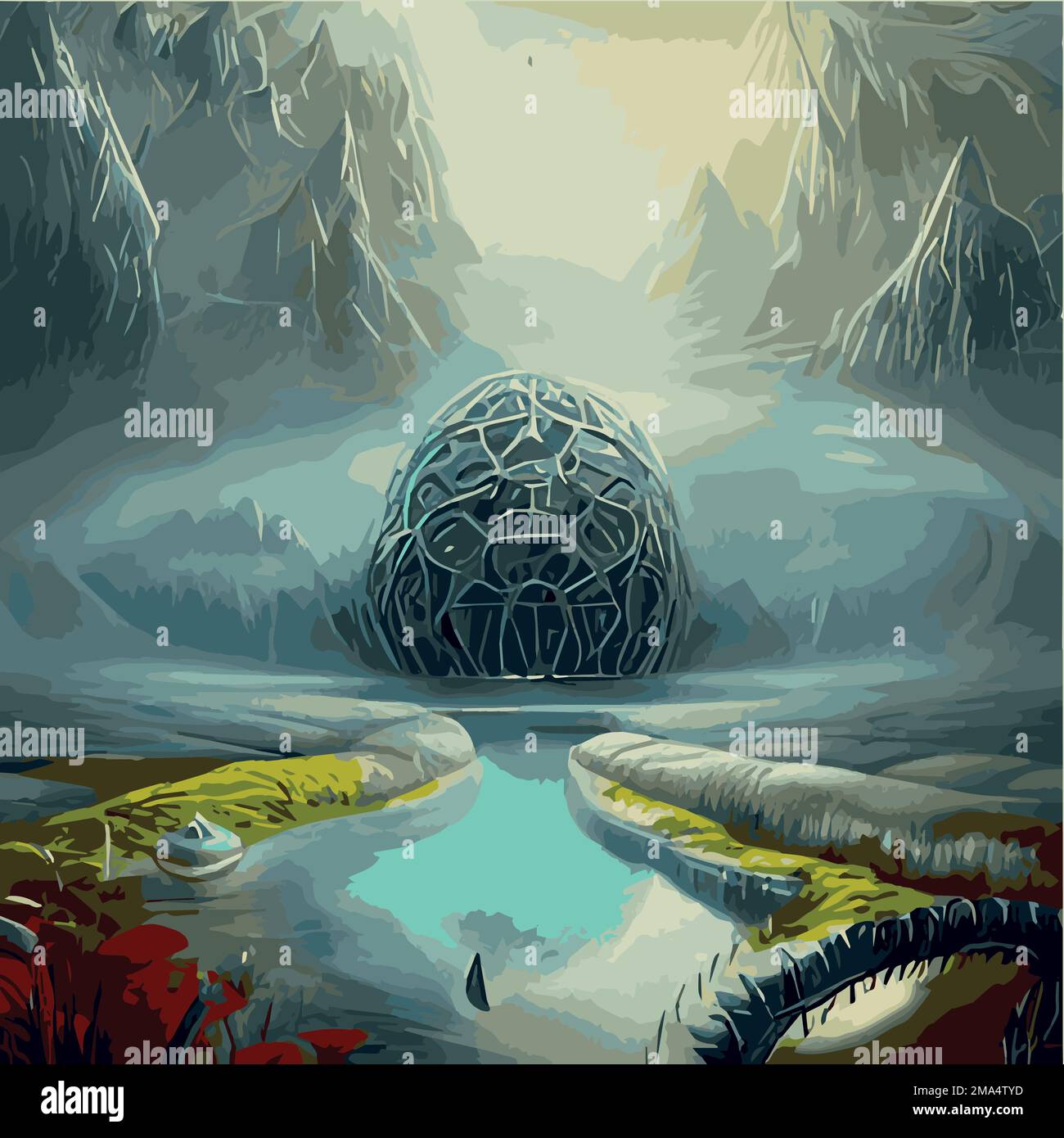 Vibrant cities Stock Vector Images - Alamy