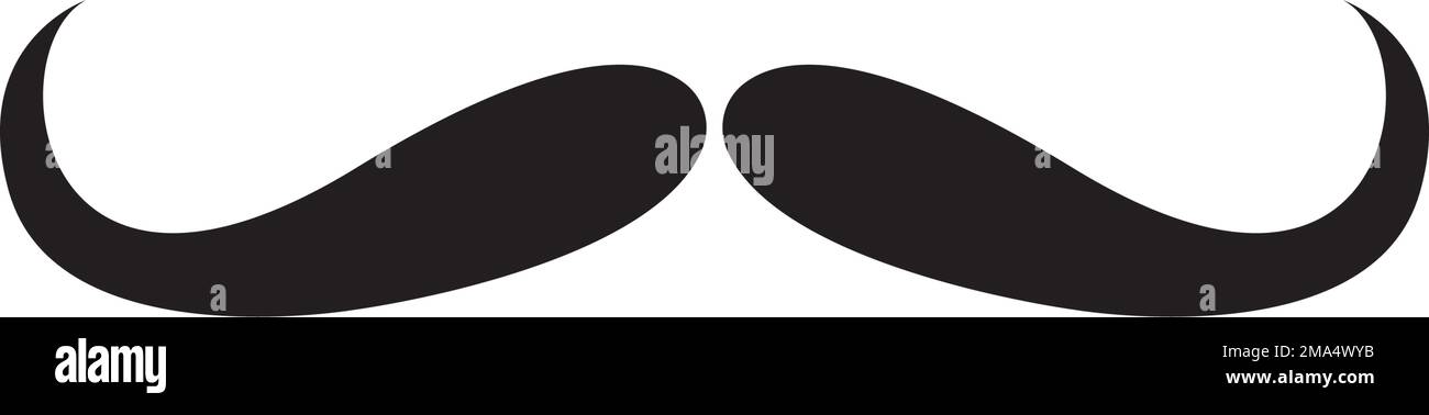 Mustache icon, vector illustration symbol design Stock Vector Image ...