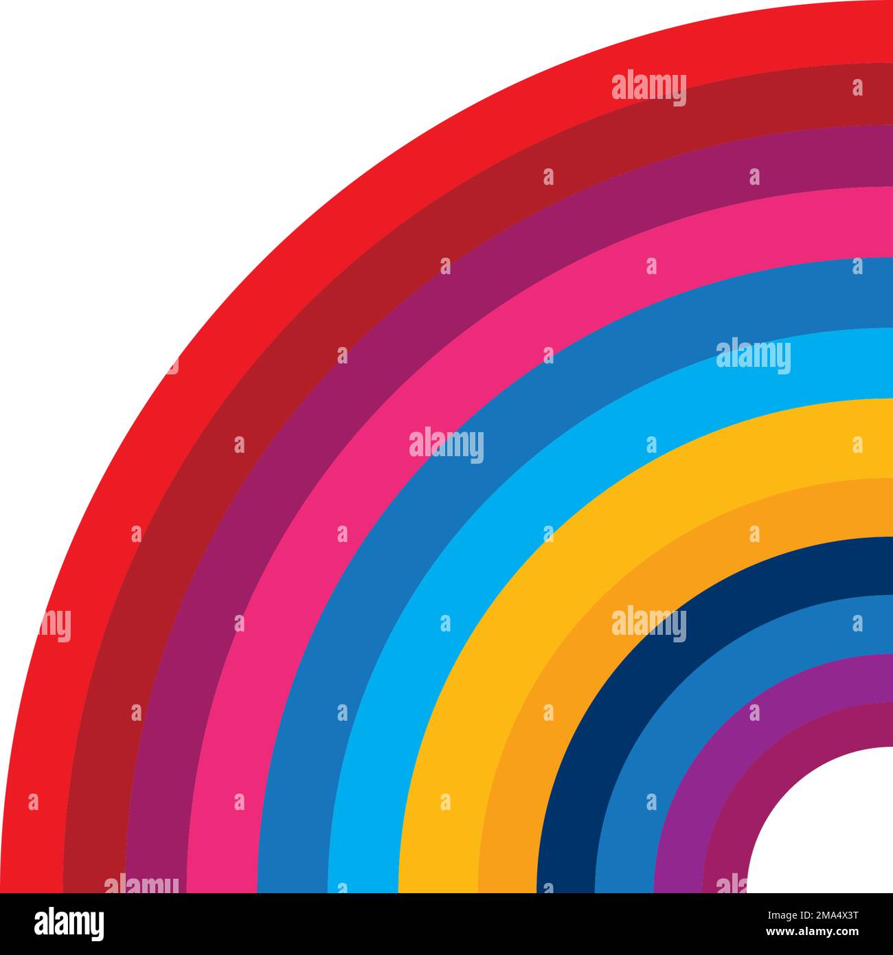 Rainbow icon Stock Vector Images - Alamy