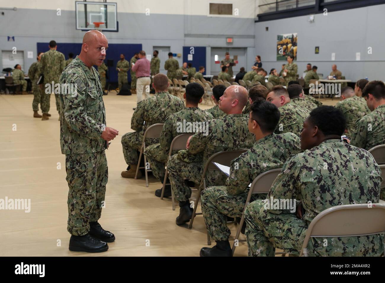 220524-N-UK596-1157 NEWPORT NEWS, Va. (May 24, 2022) – Sailors assigned ...