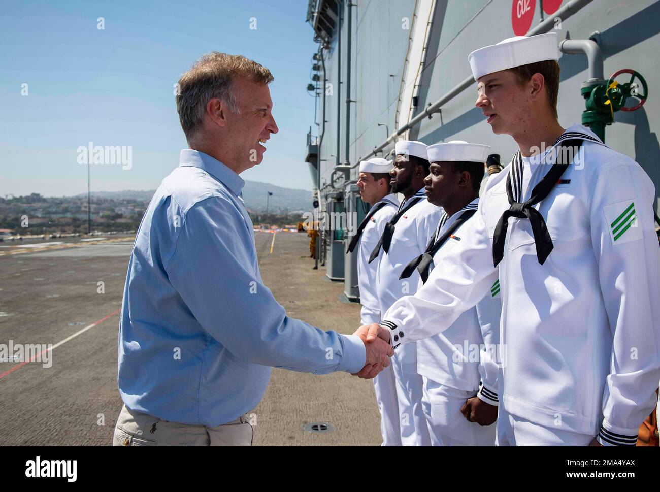 LOS ANGELES (May 24, 2022) Under Secretary of the Navy Erik K. Raven ...