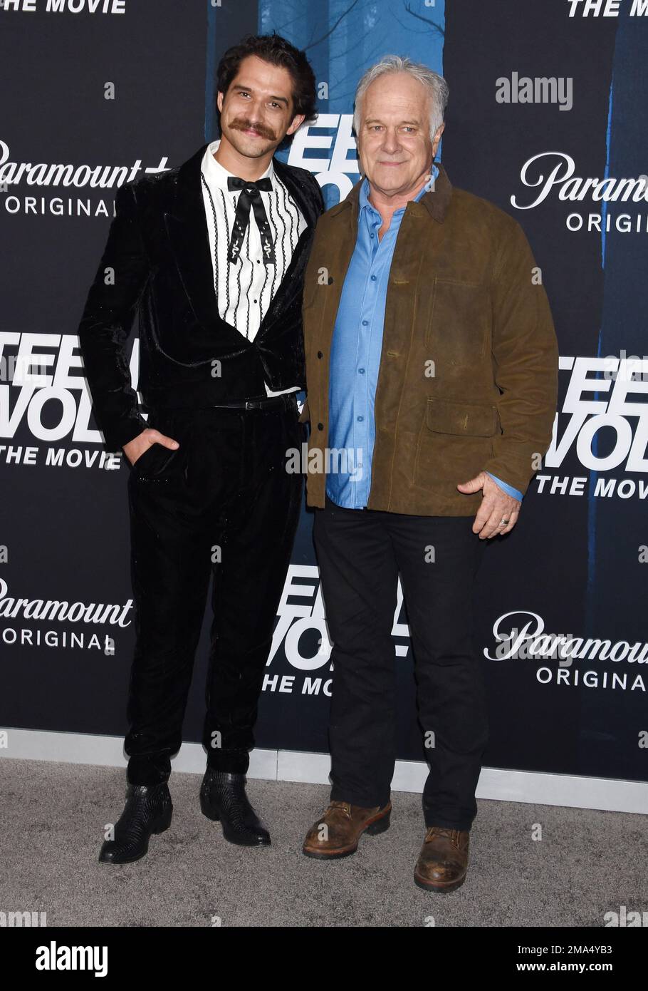 Hollywood, USA. 18th Jan, 2023. Tyler Posey and John Posey arriving to Paramount 's "Teen Wolf ...