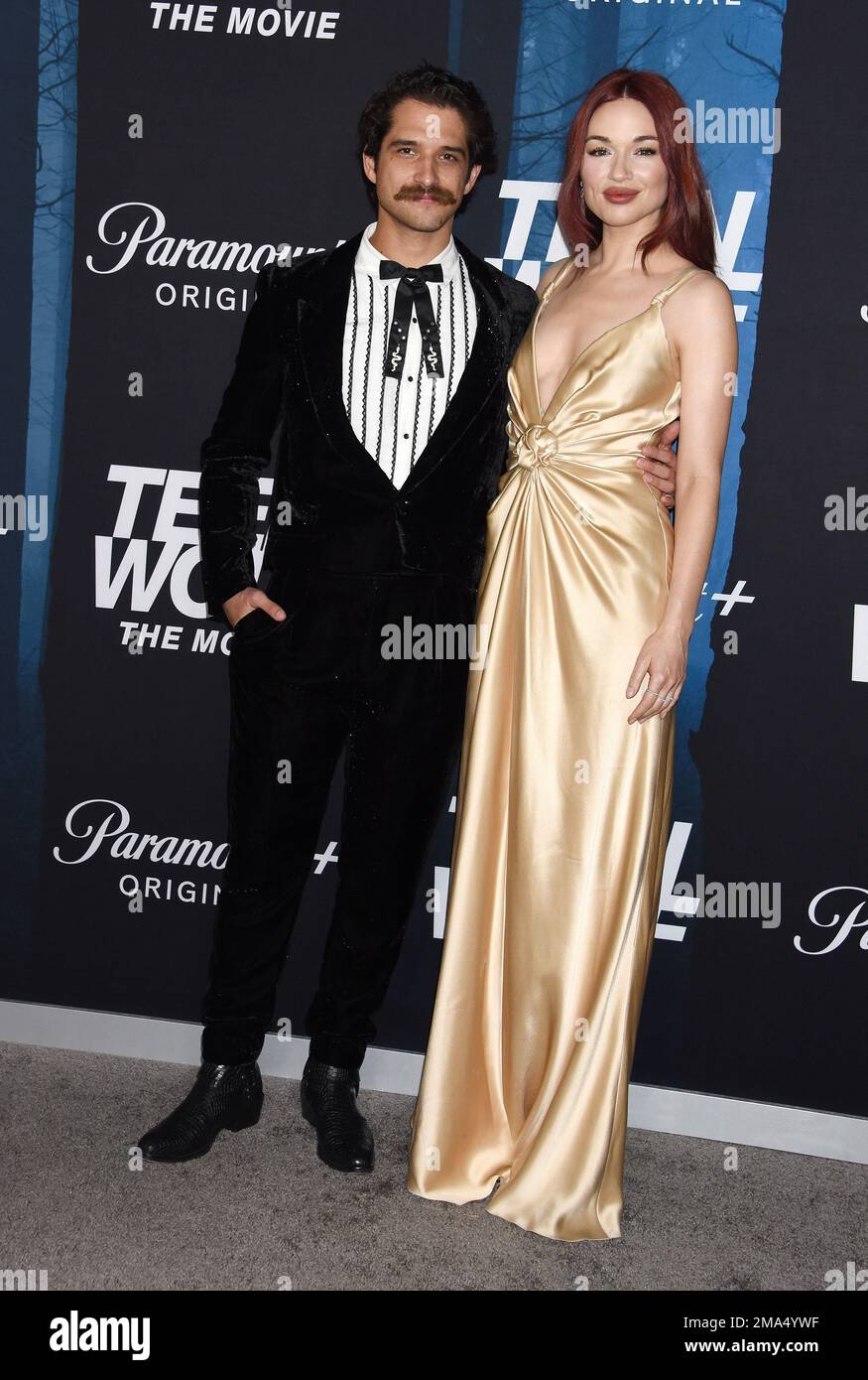 Hollywood, USA. 18th Jan, 2023. Tyler Posey and Crystal Reed arriving ...