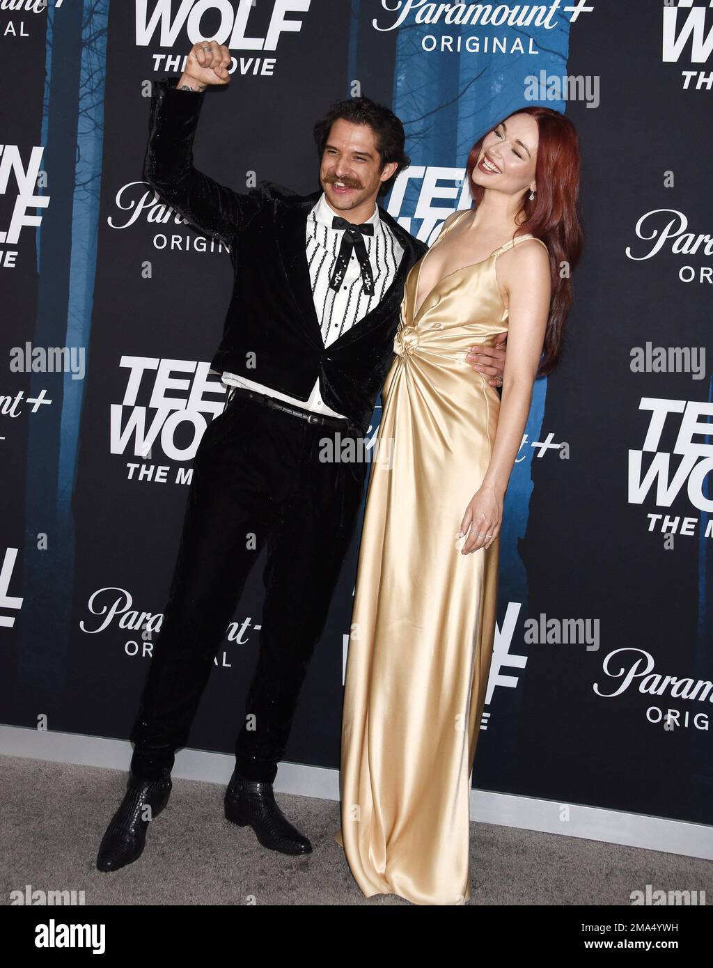 Hollywood, USA. 18th Jan, 2023. Tyler Posey and Crystal Reed arriving ...
