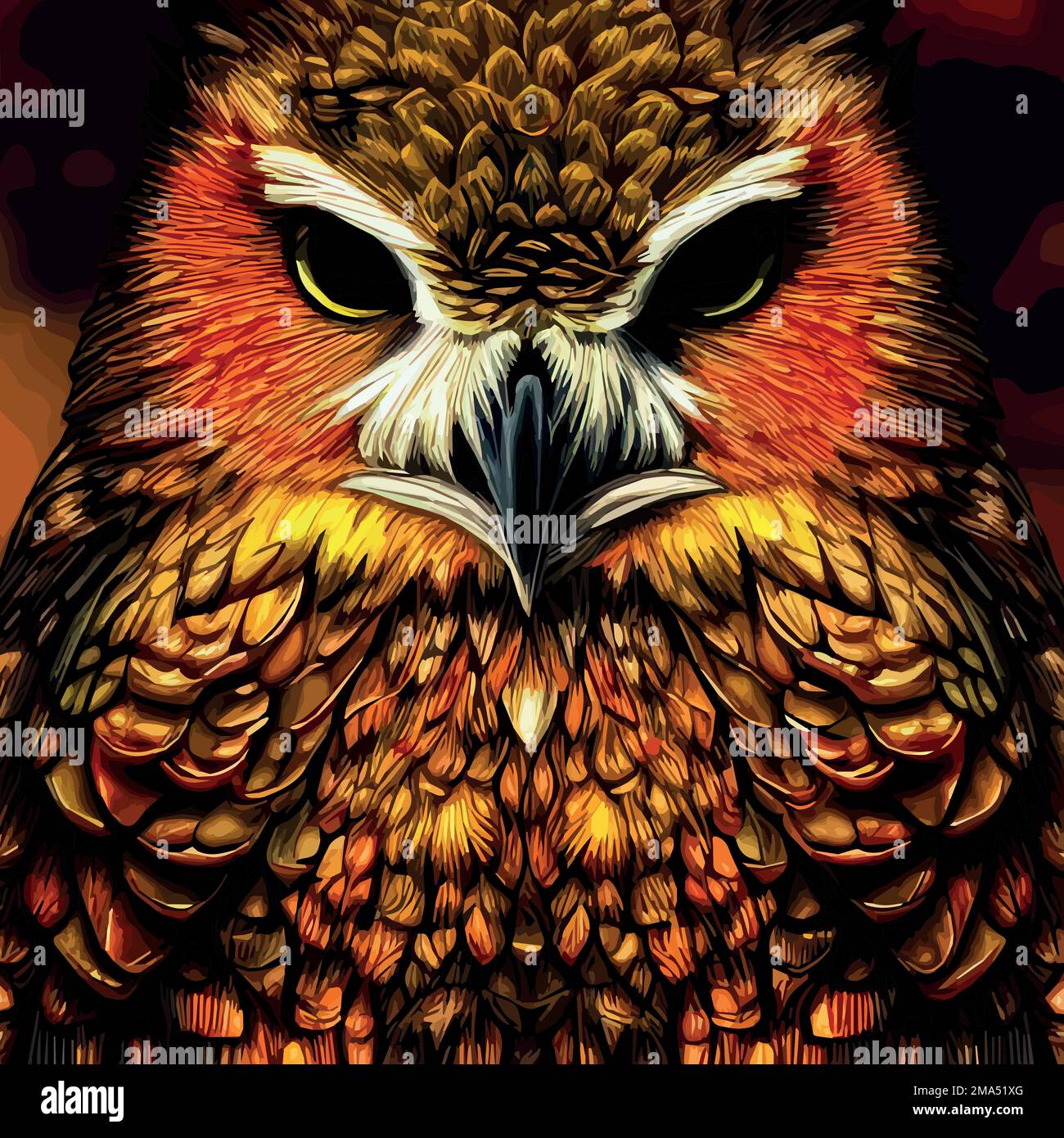 Cute bird color snow white Stock Vector Images - Alamy