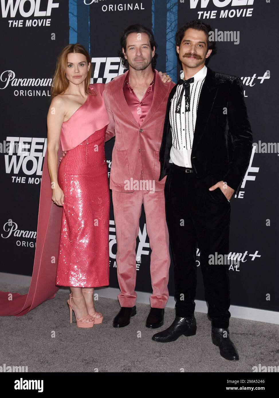 Hollywood, USA. 18th Jan, 2023. Holland Roden, Ian Bohen and Tyler ...