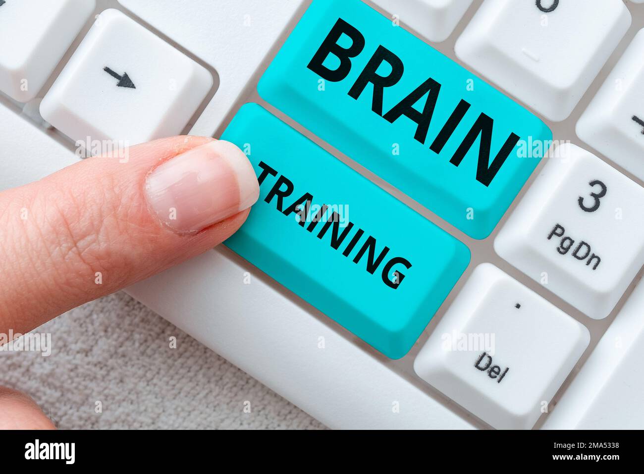 Sign displaying Brain Training. Business showcase mental activities to ...