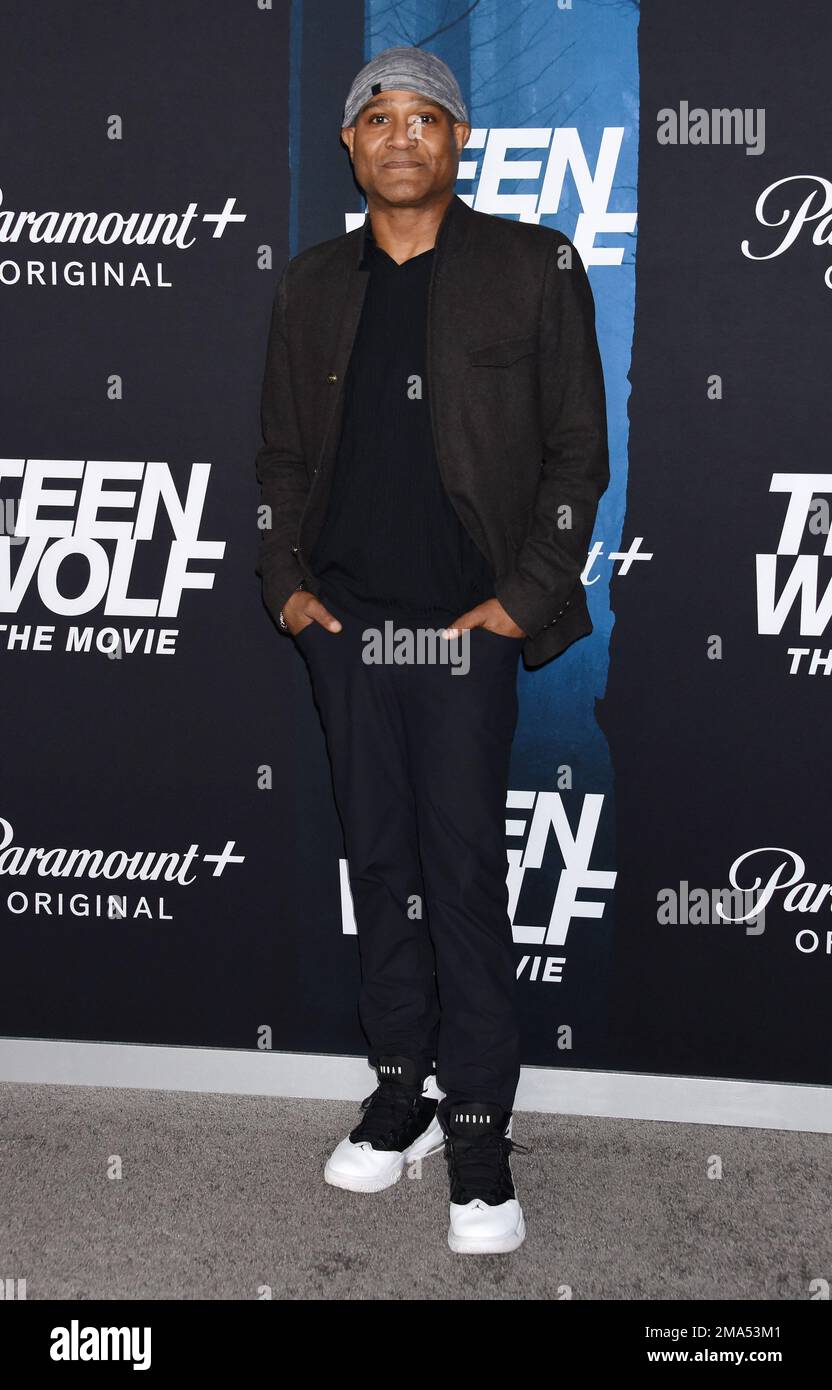 Seth Gilliam arriving to Paramount+'s "Teen Wolf: The Movie" Los ...