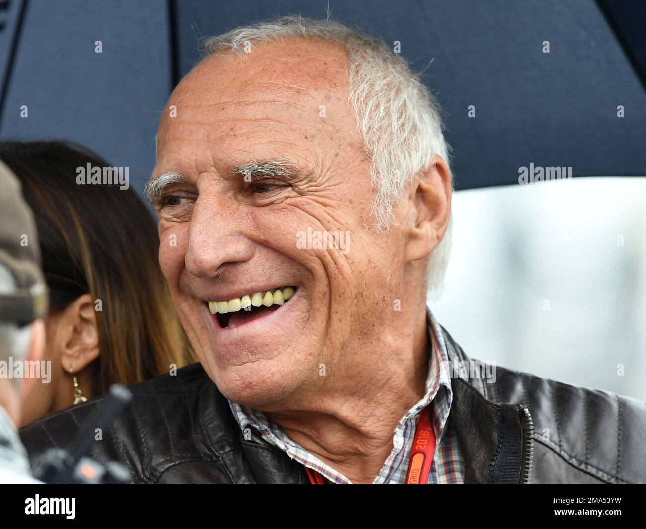 FILE - Red Bull founder Dietrich Mateschitz attends the start of the ...