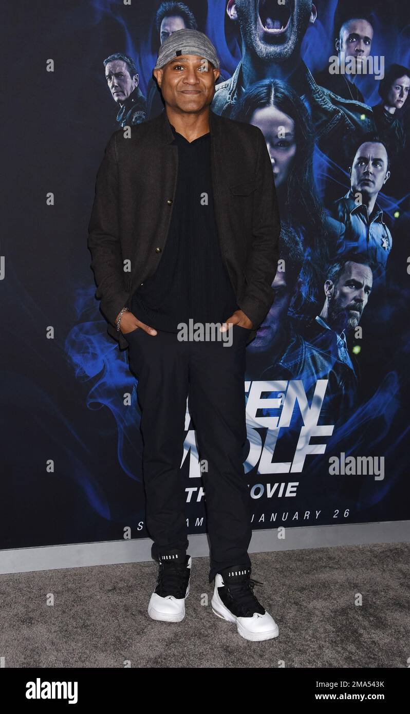 Seth Gilliam arriving to Paramount+'s "Teen Wolf: The Movie" Los ...