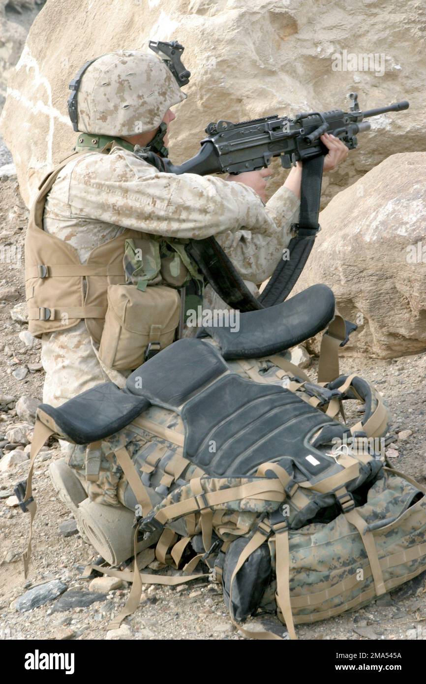 An automatic rifleman with hi-res stock photography and images - Alamy