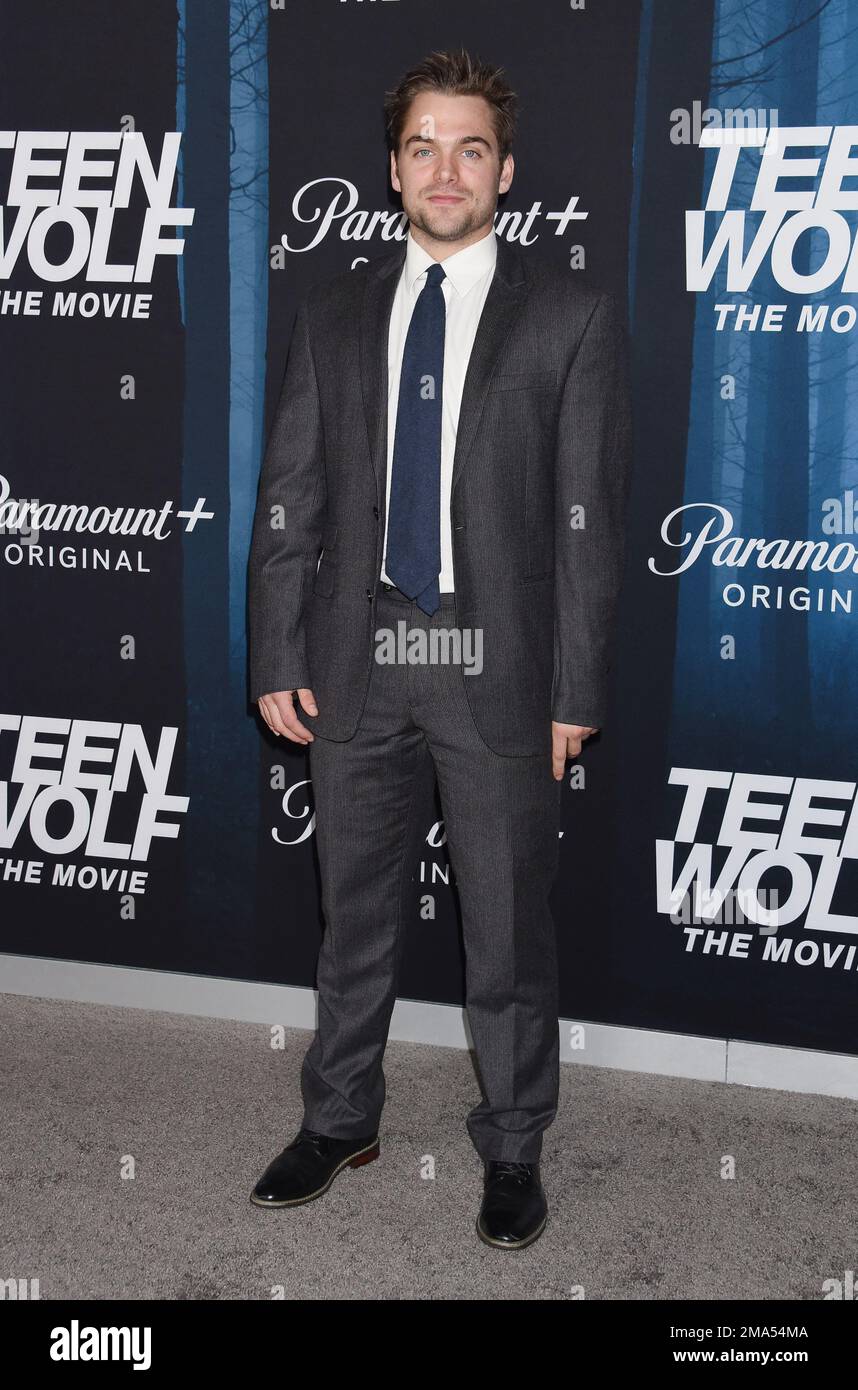 Dylan Sprayberry arriving to Paramount+'s "Teen Wolf: The Movie" Los ...