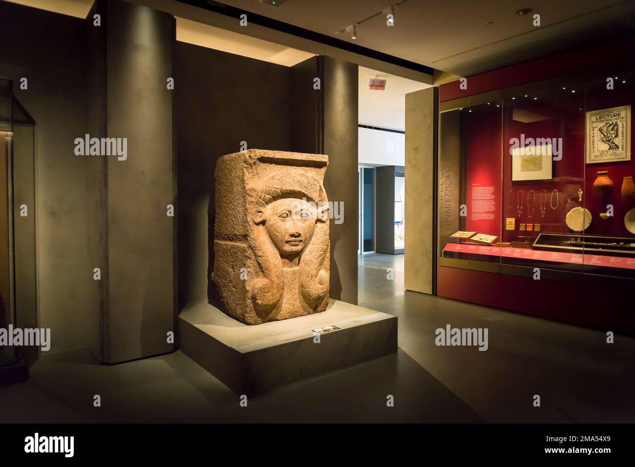 Ancient art in Chau Chak Wing Museum, a museum at the University of ...