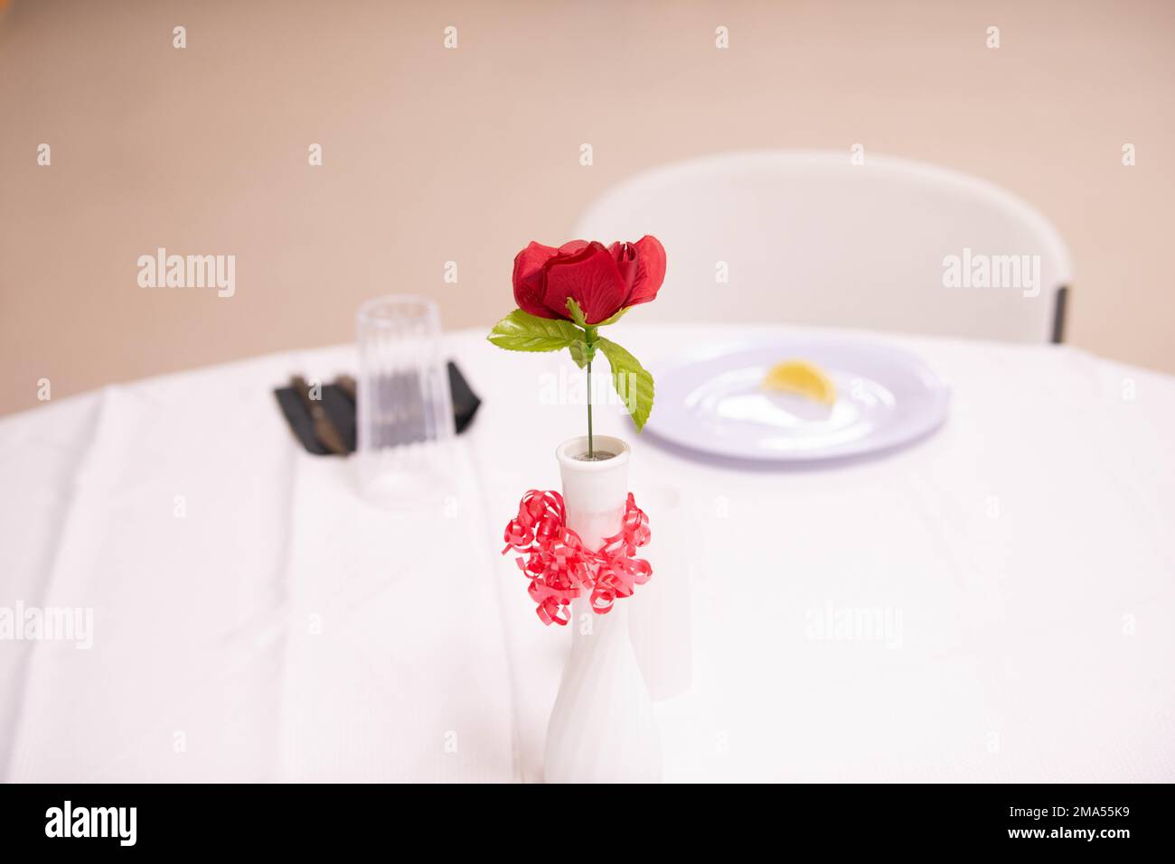 POW/ MIA Table, or Missing Man Table, by students and staff of Newfane ...