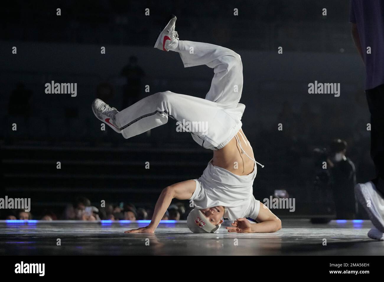 Winner Philip Kim of Canada, known as B-boy Phil Wizard, competes ...